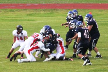 Crimson Bears trounce North Pole Patriots