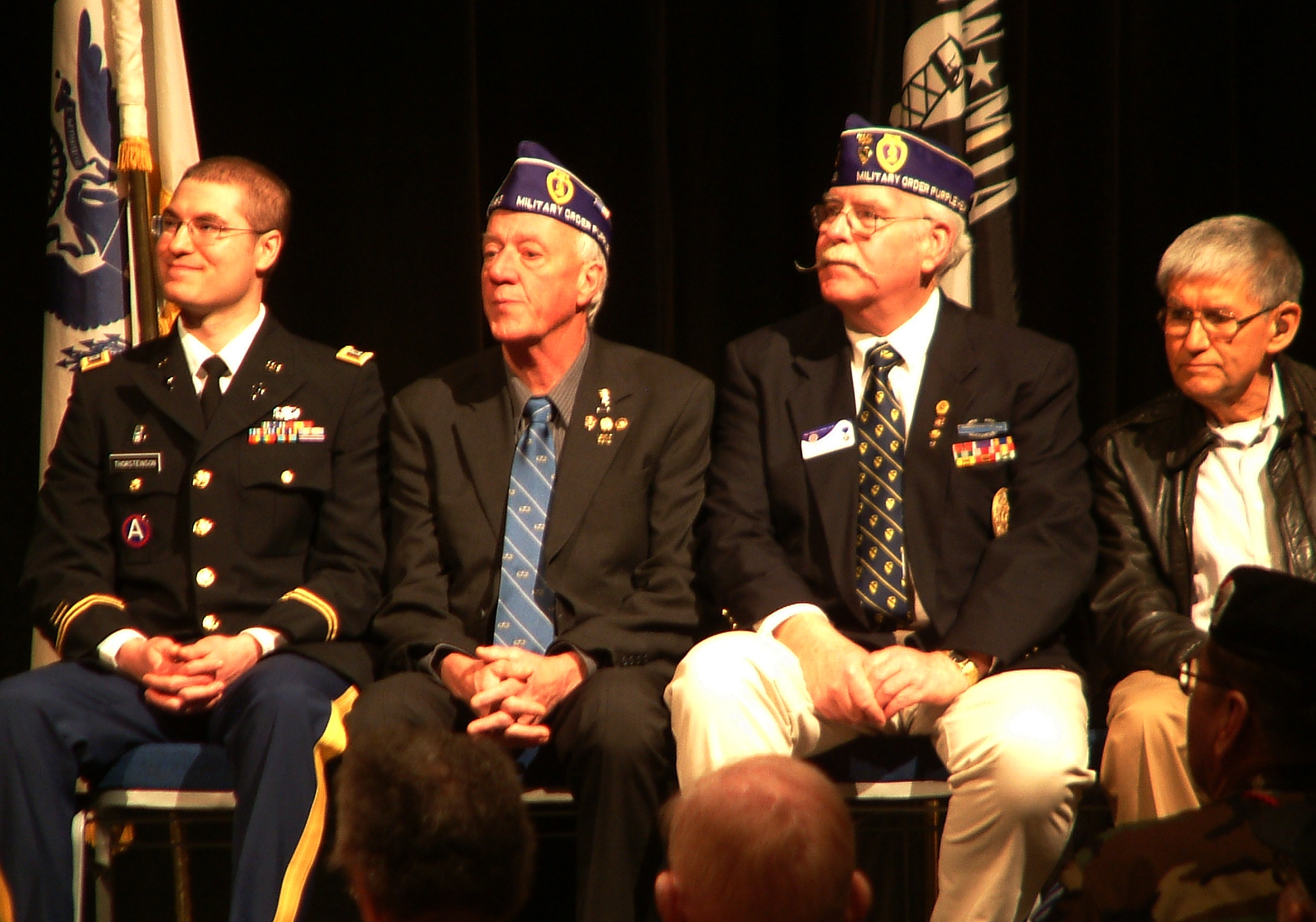 Veterans' service recognized and remembered