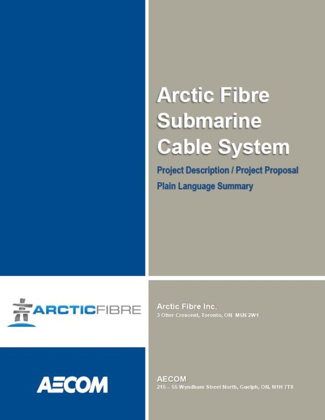 Arctic Fibre reveals Alaska broadband plans