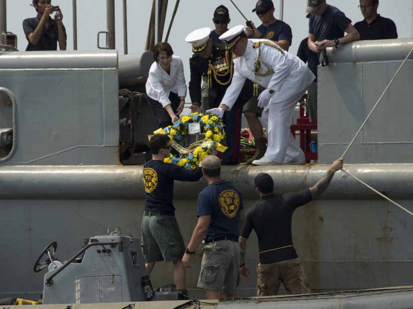 A U.S. Naval Ship Sunk During World War II Is Identified