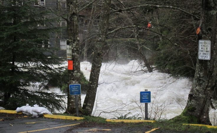 Flooding, high tide cause evacuations in Ketchikan