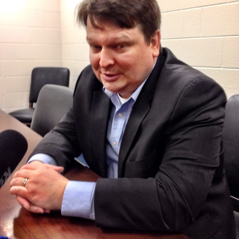 In underground rooms, Sullivan’s senate office takes shape