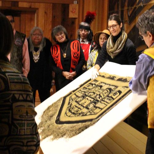 Chilkat robe completes journey back to Southeast