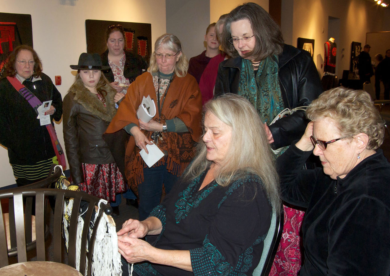 Revival of Ravenstail weaving style in good hands