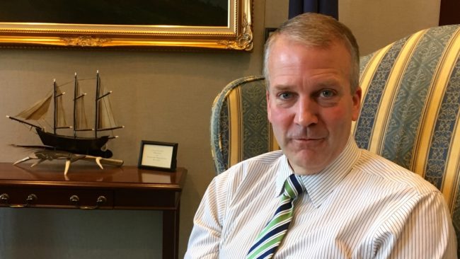 Senate's least senior member, Dan Sullivan, reflects on moving up to 93rd