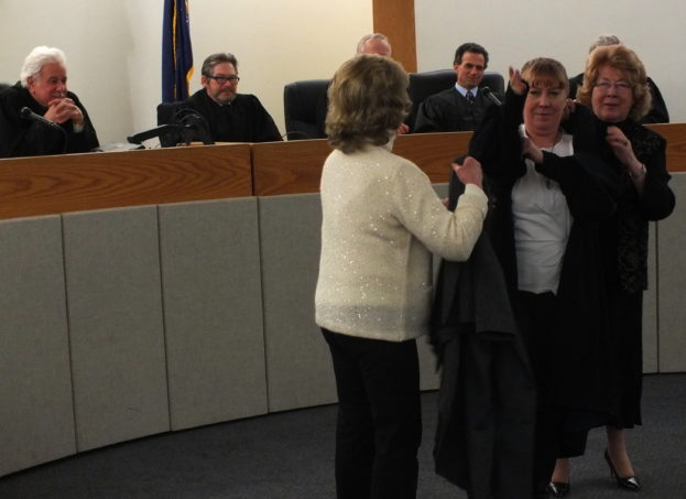Judge Kirsten Swanson gets warm welcome to Juneau bench