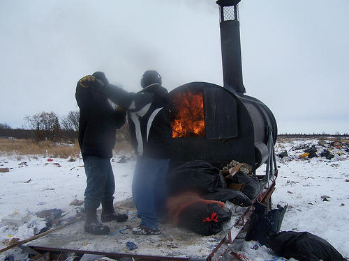 Organizations race to haul junk from villages before EPA funding cuts