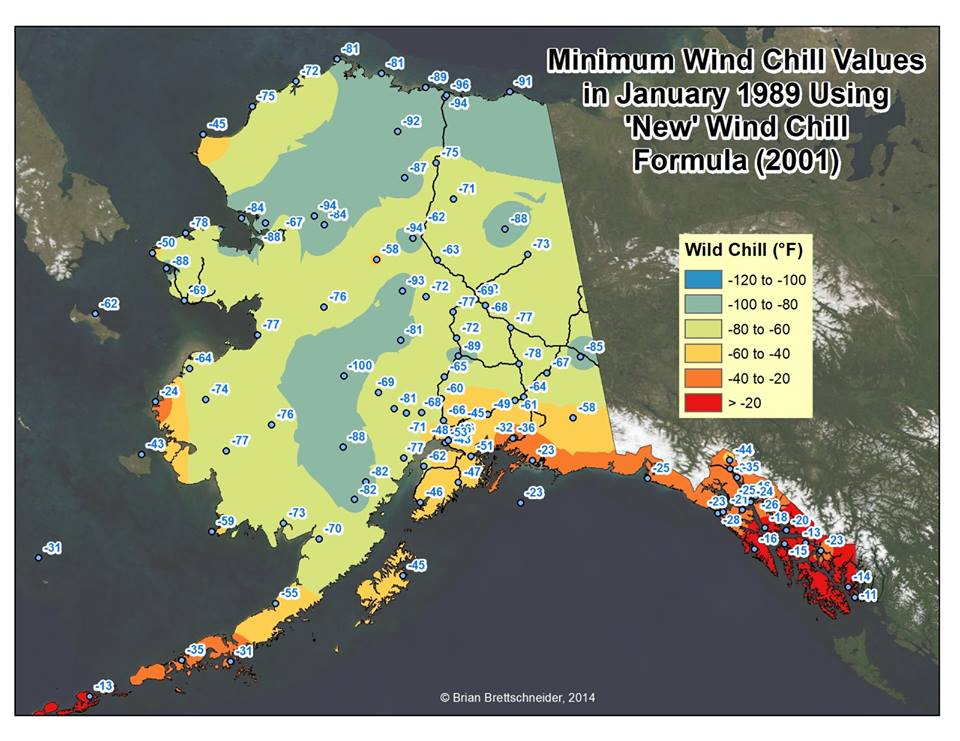 Ask a Climatologist: Calculating wind chill, then and now