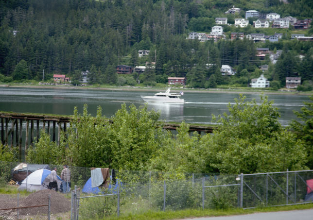 Alaska Mental Health Trust Authority moves to clear Juneau homeless camp
