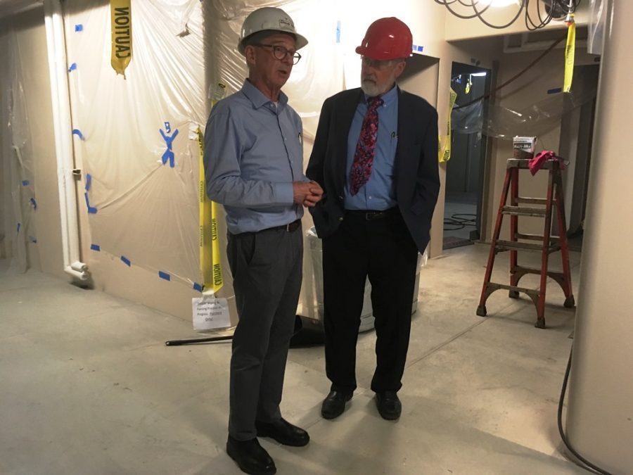 Alaska class ferry Tazlina on track at Ketchikan shipyard