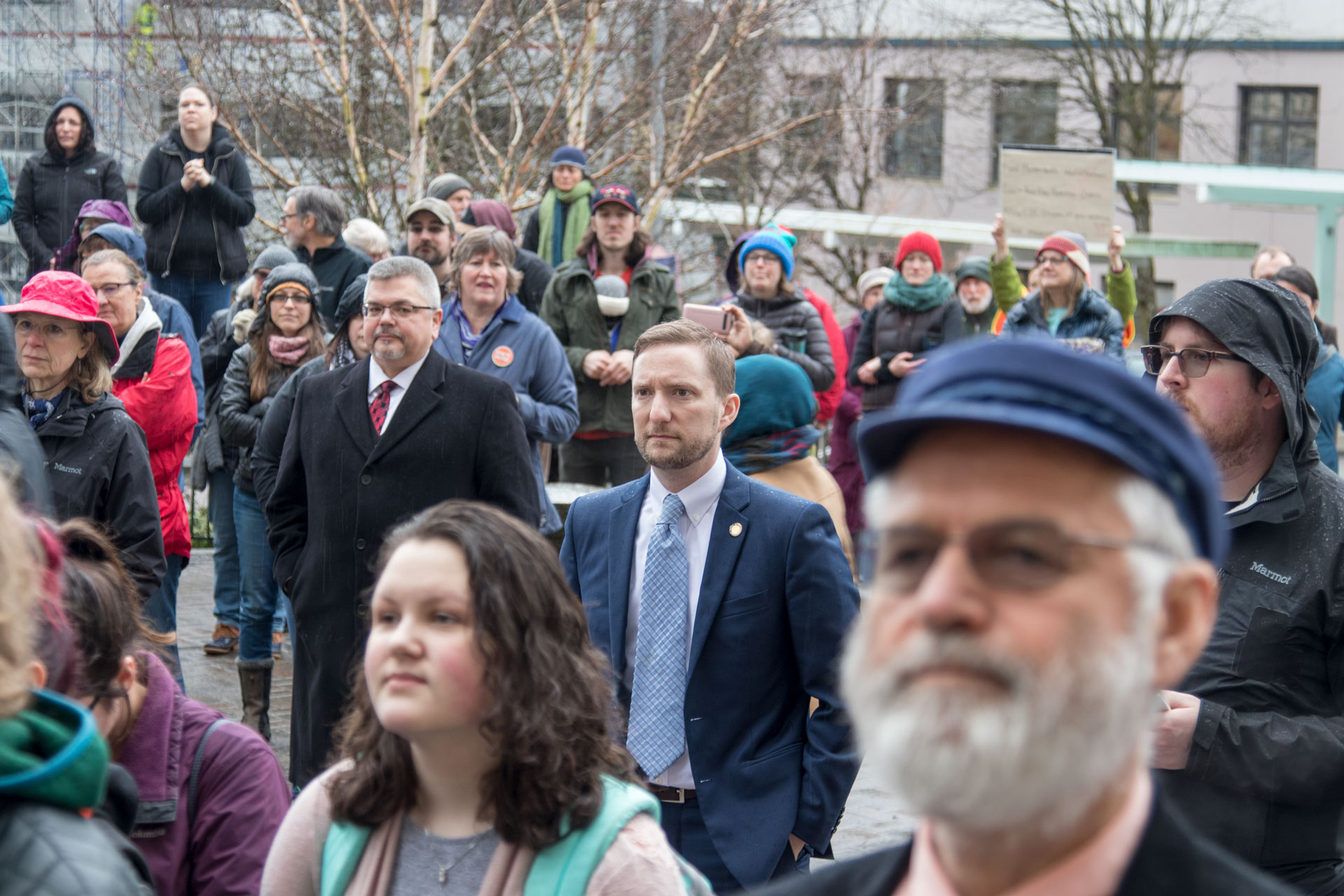 Juneau students take part in national student walkout protesting gun ...