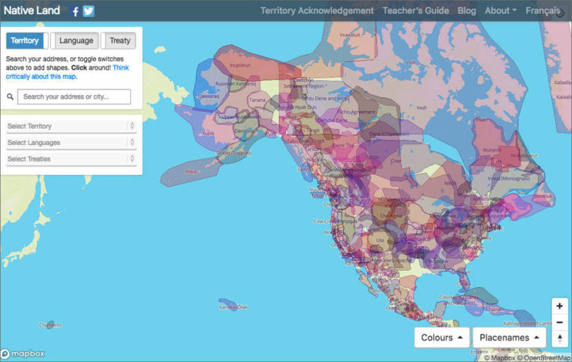Web-based app provides 'entry point' to understand Indigenous history ...
