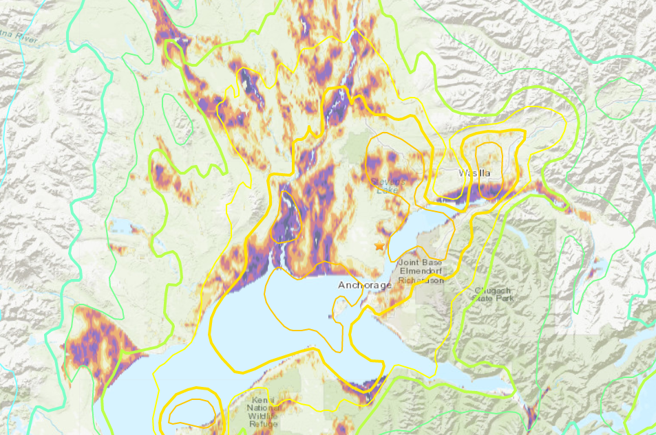 Anchorage earthquake put new mapping tool to the test