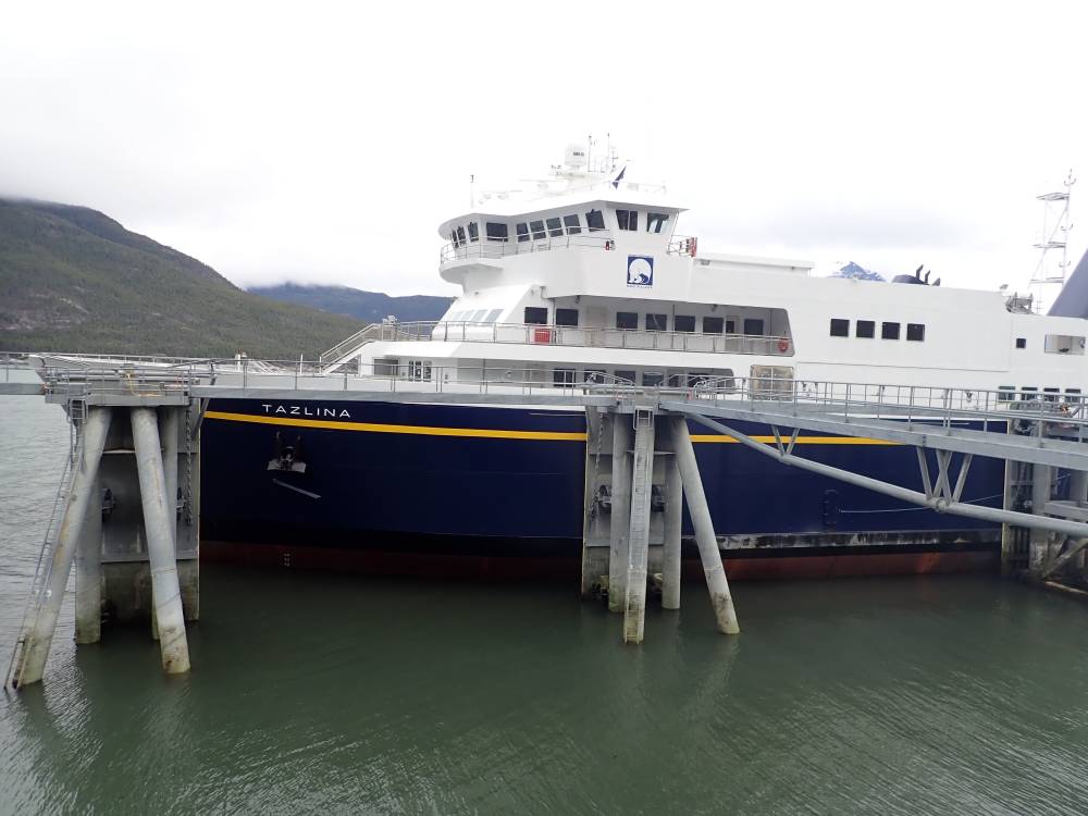 Aboard the Tazlina, the first Alaska-built Marine Highway ferry