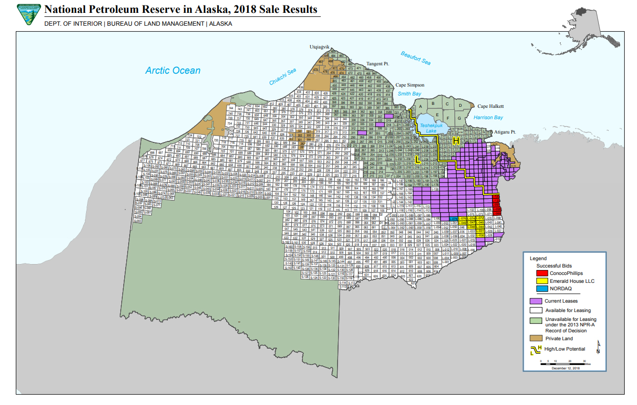 Planning for 2019 NPR-A oil lease sale begins as feds pursue opening ...