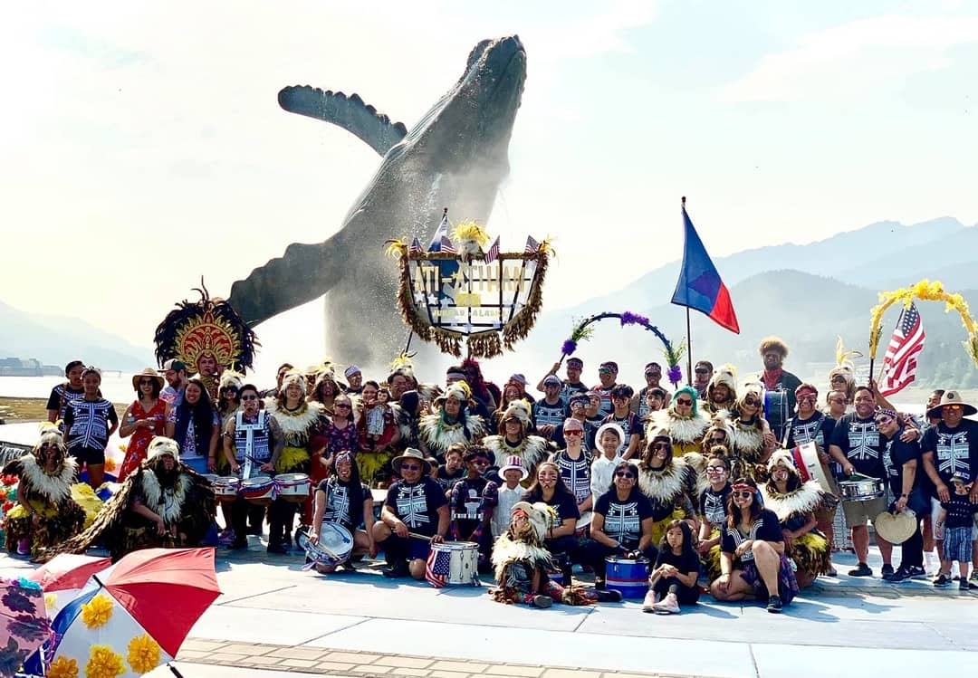 Friday is kamayan night at the Filipino Community Hall