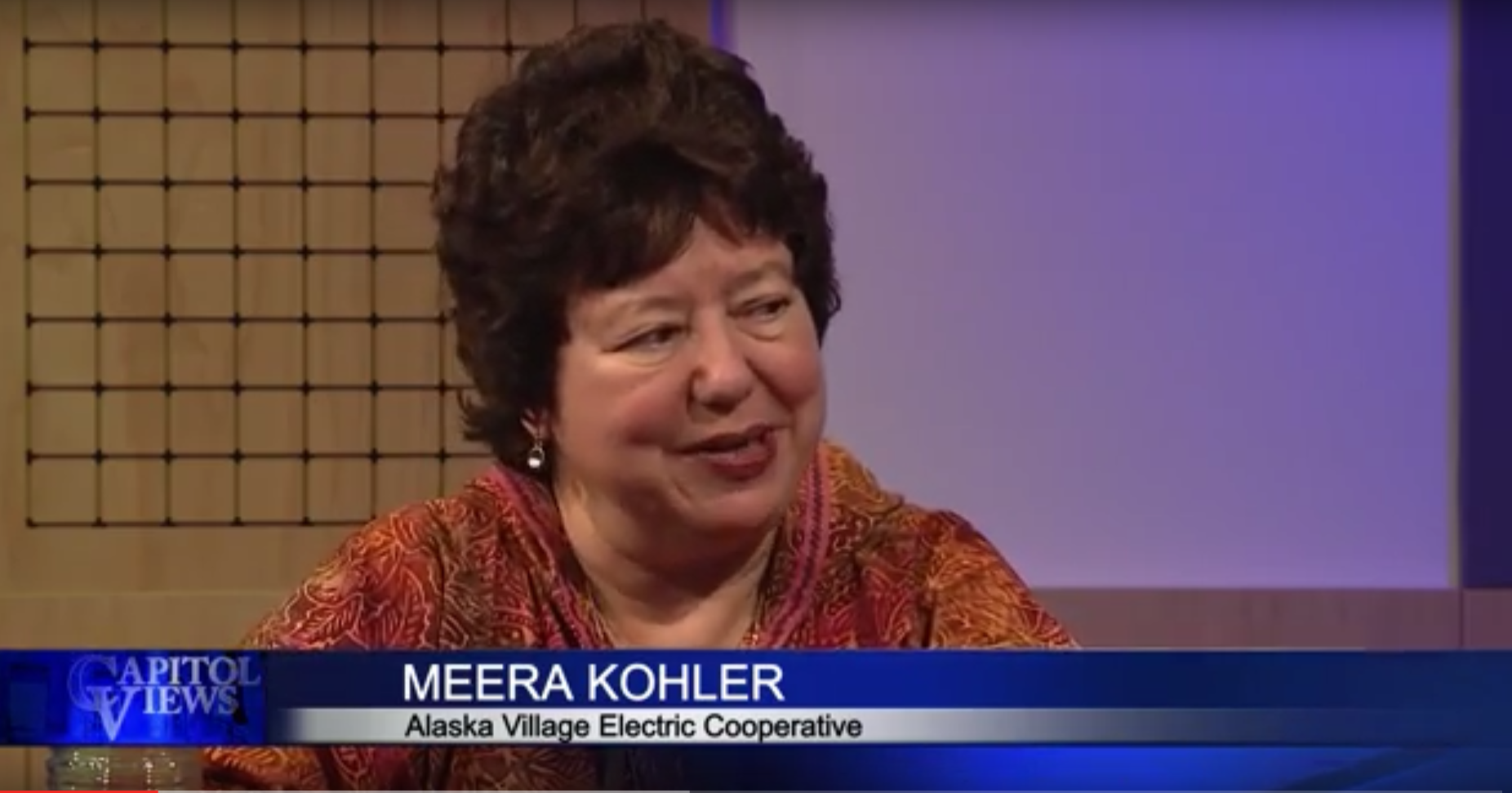 Meera Kohler, Alaska Village, Electric Cooperative