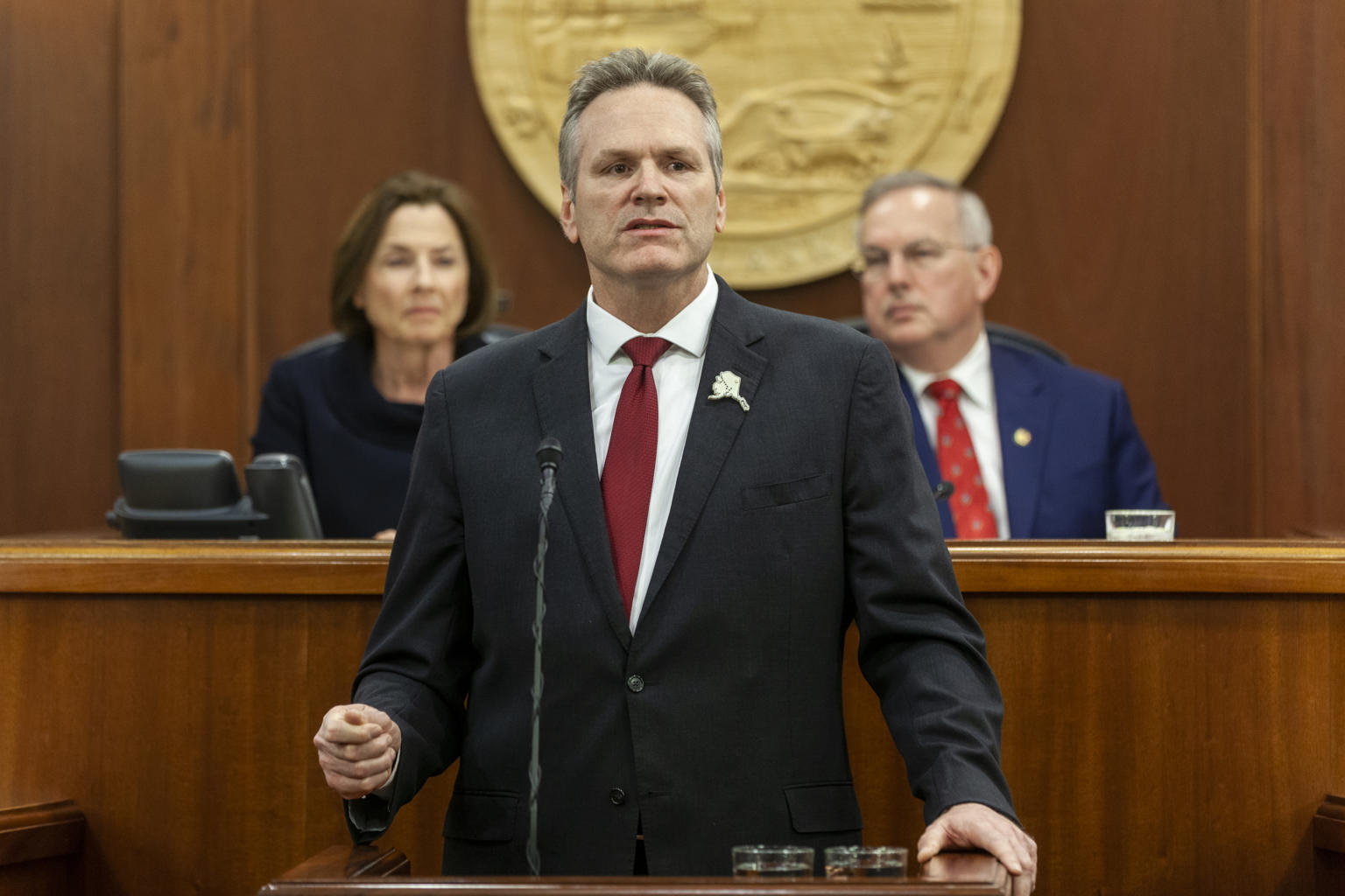 Alaska Gov. Dunleavy plans remote State of the State speech, citing ...