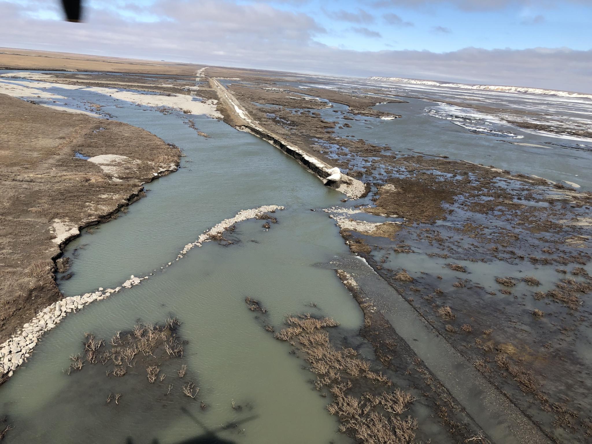 On warming North Slope, one flood response last year cost pipeline ...