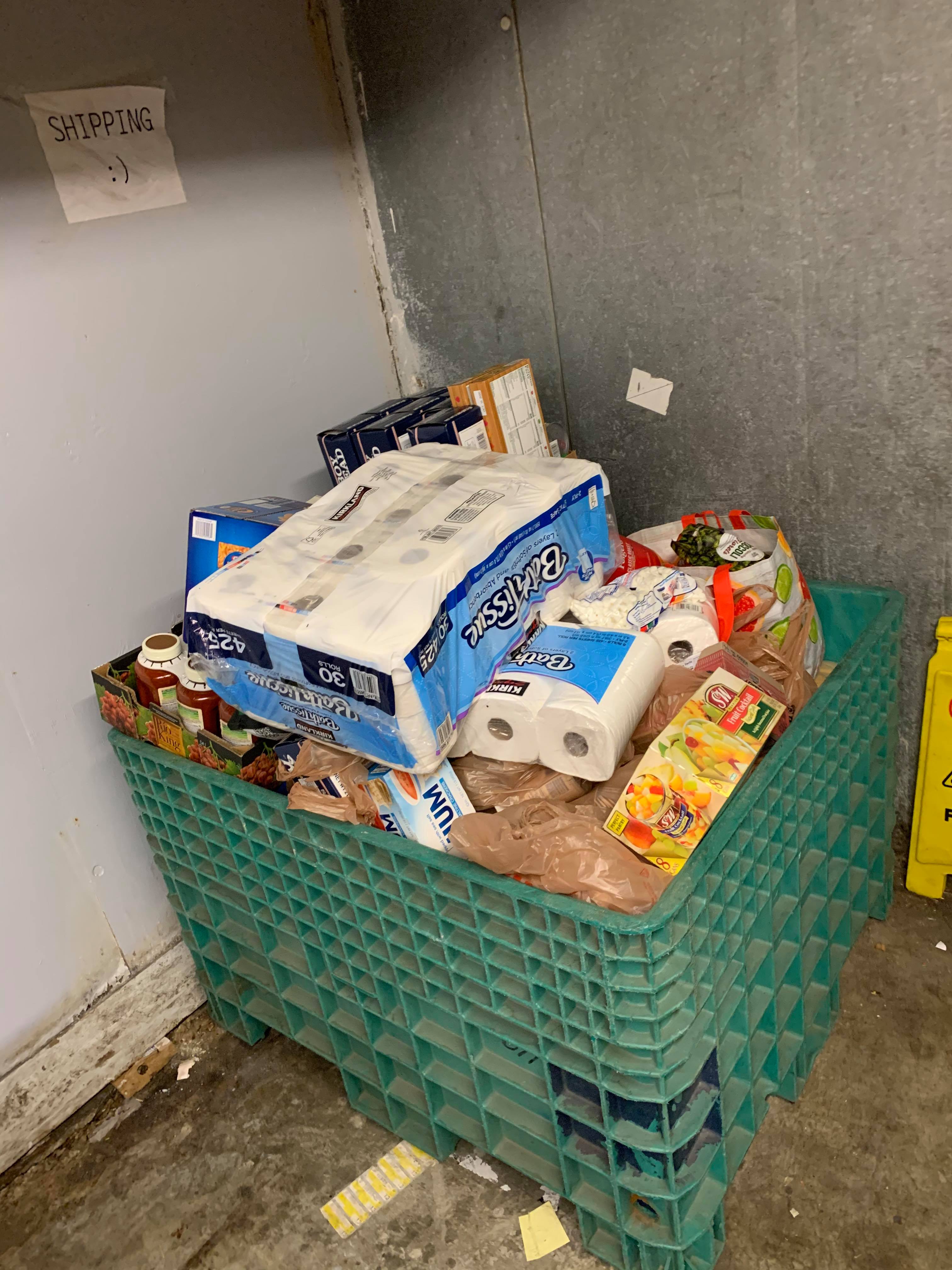 Sending food to outlying communities