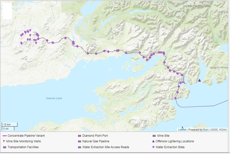 A new transportation route for the proposed Pebble Mine faces backlash ...