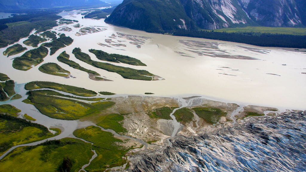 Taku River turns cold, runs fast after glacial dam release in the ...