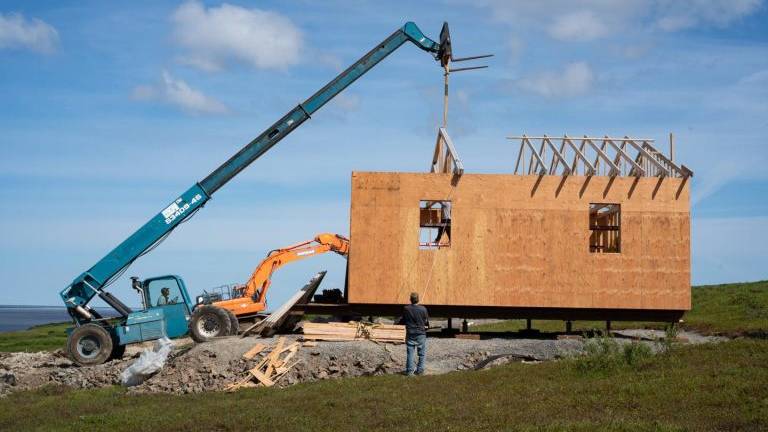 With virus funds, Newtok will build more homes in Mertarvik