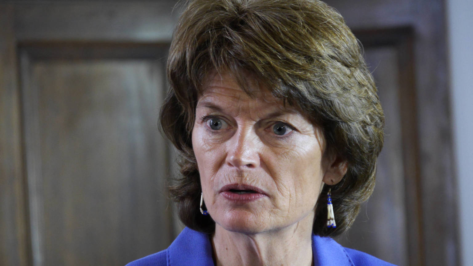 Alaska Senator Murkowski said Friday she would not vote for a justice ...