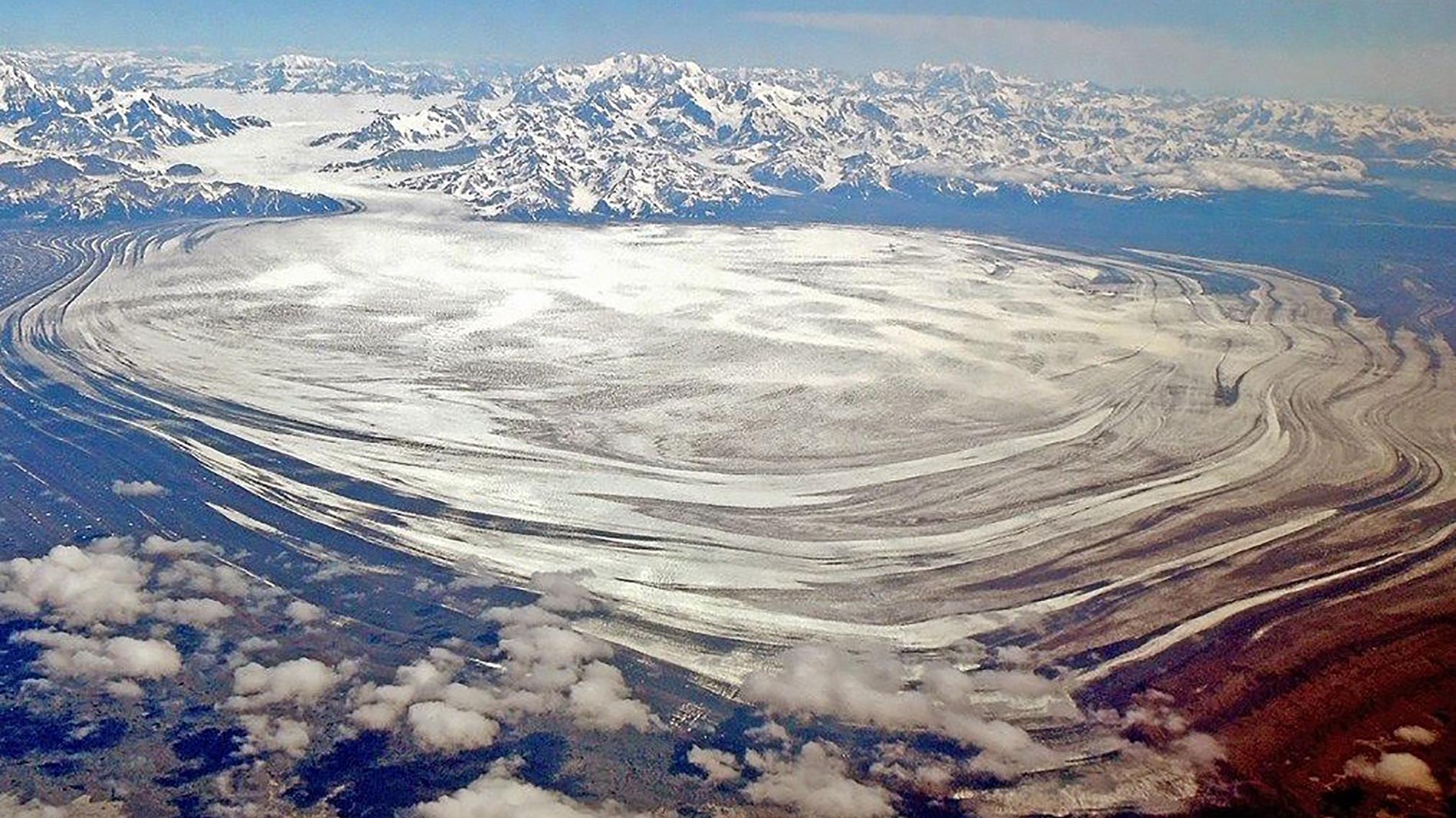 Could the Malaspina Glacier melt into a new bay on Alaska’s southern coast?