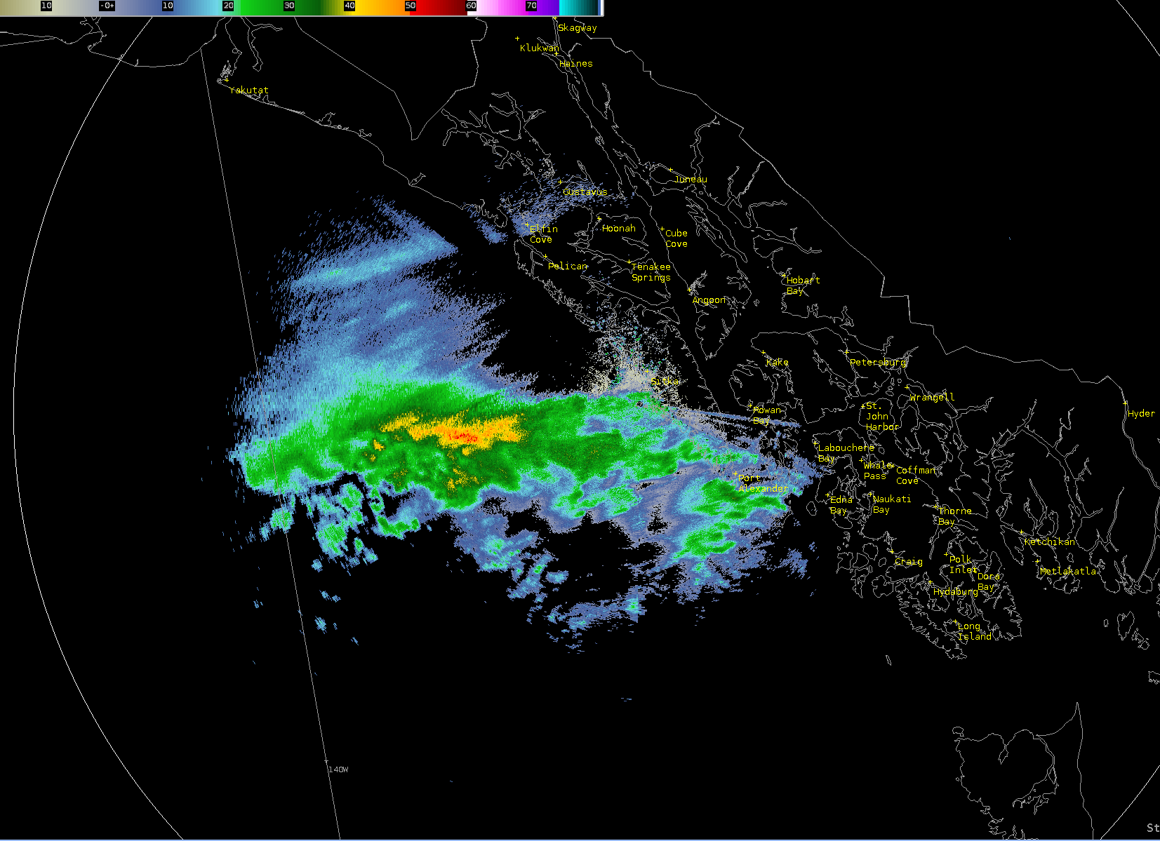 Weekend storm brings wind, rain and even lightning to Southeast Alaska