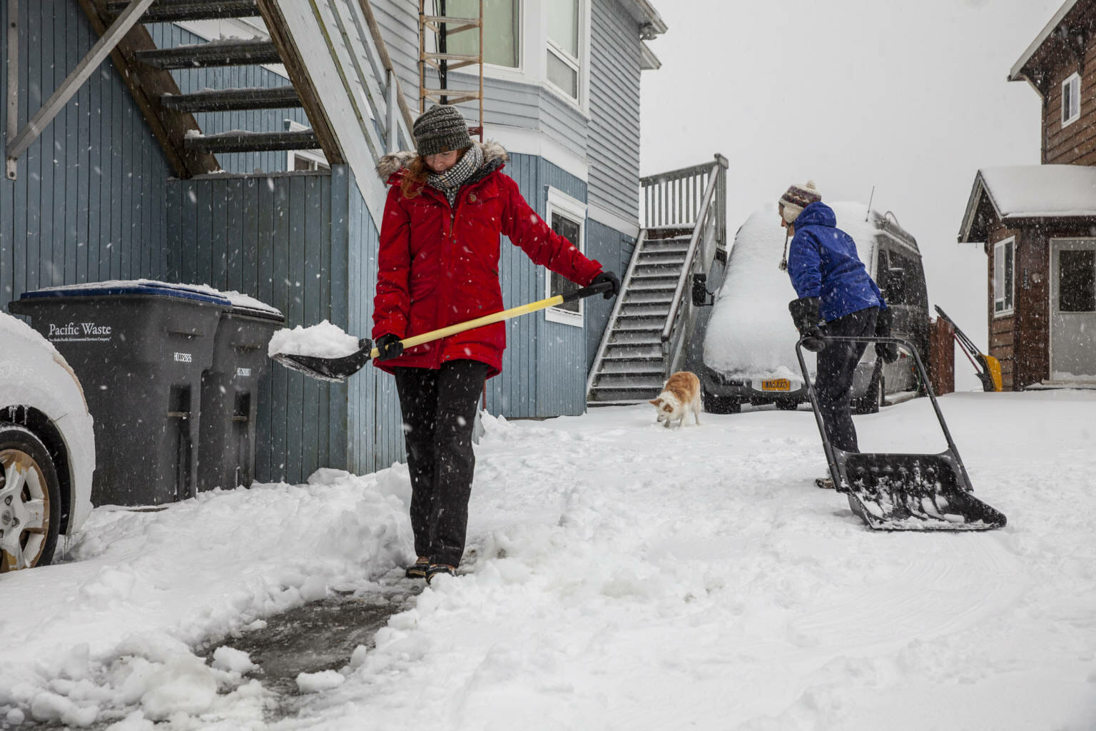 Arctic cold air mass brings Juneau snow, freezing rain and rain mixed ...