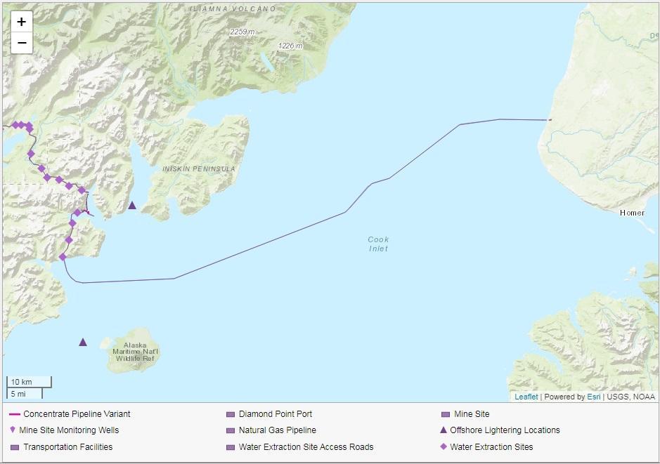 Environmental groups say Pebble could threaten the endangered Cook ...