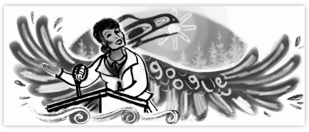 Google taps Tlingit artist for Doodle honoring Alaska Native civil ...