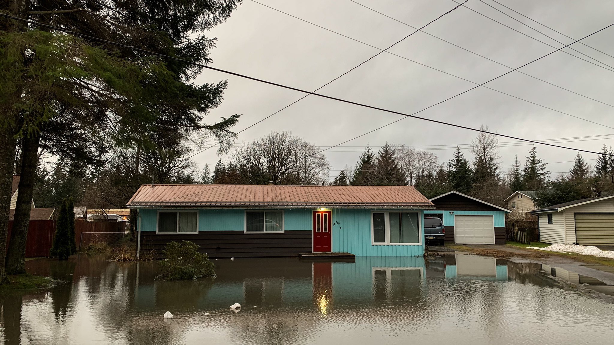 Record rain brings floods and mudslides to Juneau
