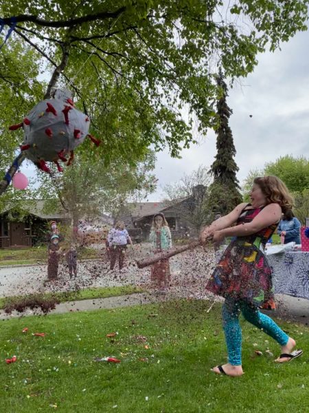 An Anchorage piñata maker is crafting giant COVID germs for smashing