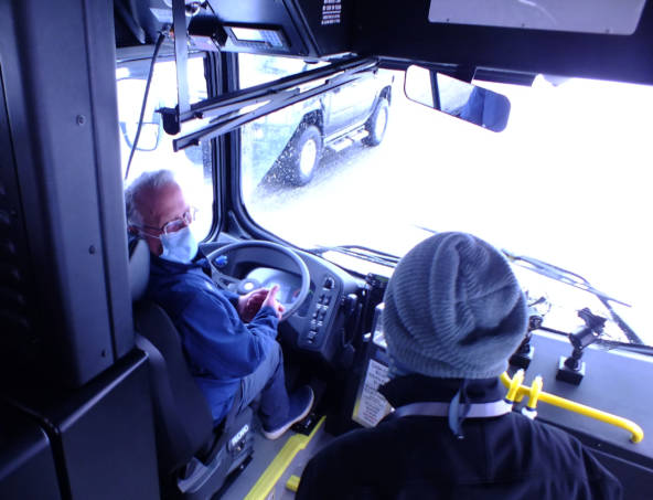 Capital Transit's first battery-electric bus enters service in Juneau
