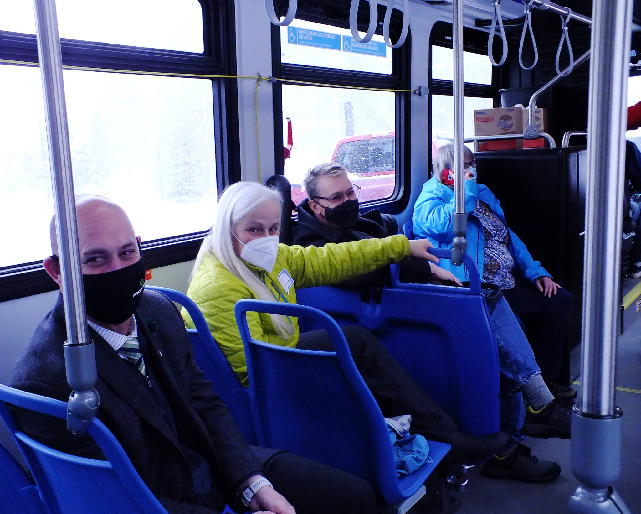 Capital Transit's first battery-electric bus enters service in Juneau