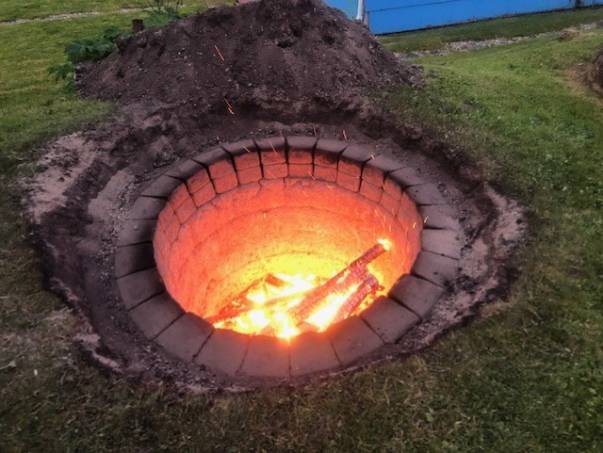 Douglas July 4th deep pit barbecue.
