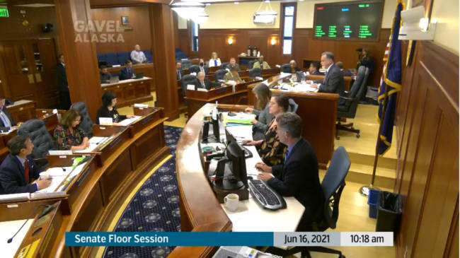 Senate passes budget, motion funding $1,100 PFD fails Senate passes budget, motion funding $1,100 PFD fails