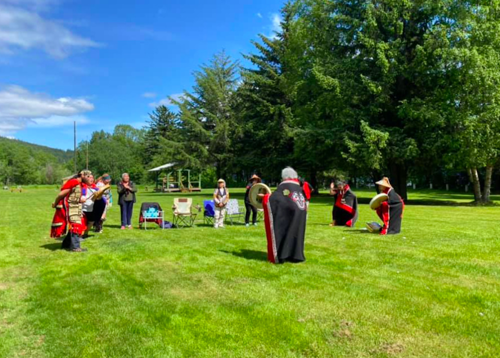 Groundbreaking ceremony held for new Tlingit longhouse in Haines