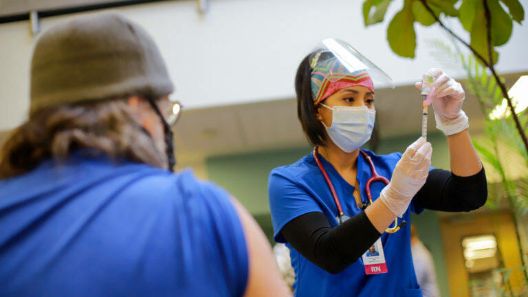 As contagious strain spreads in Alaska, regions with low vaccination ...