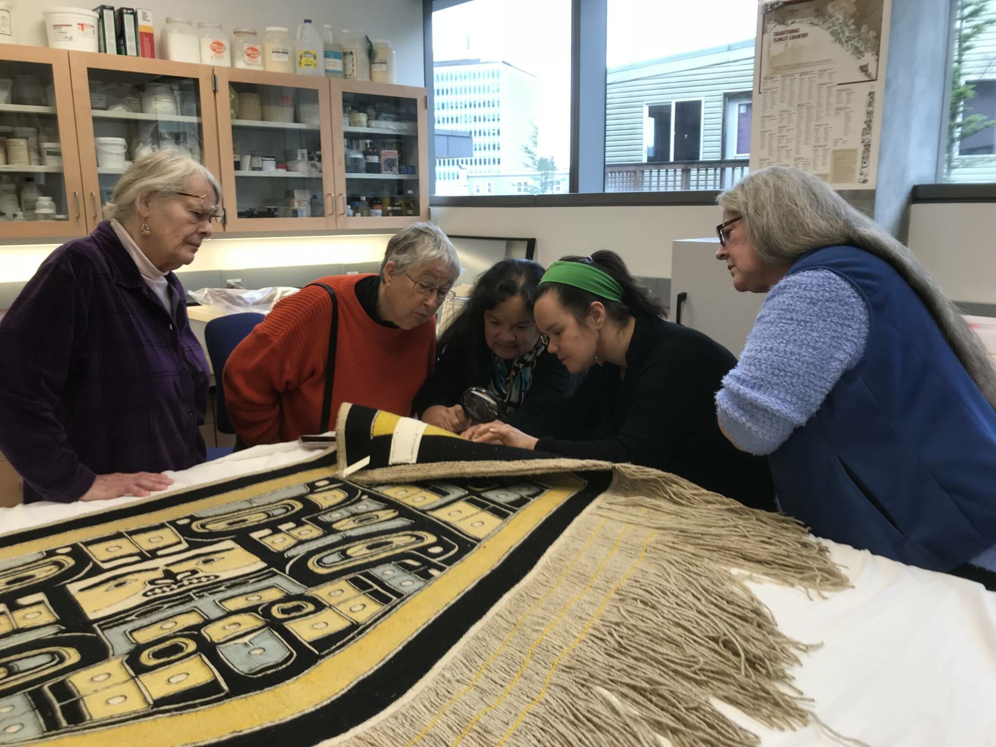 Tuesday October 5th: Natural dyes and Chilkat weaving. Traditional ...