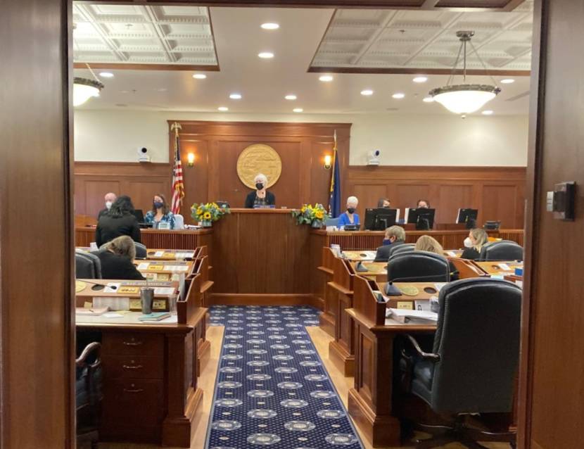On the session's first day, Alaska lawmakers talk about working together
