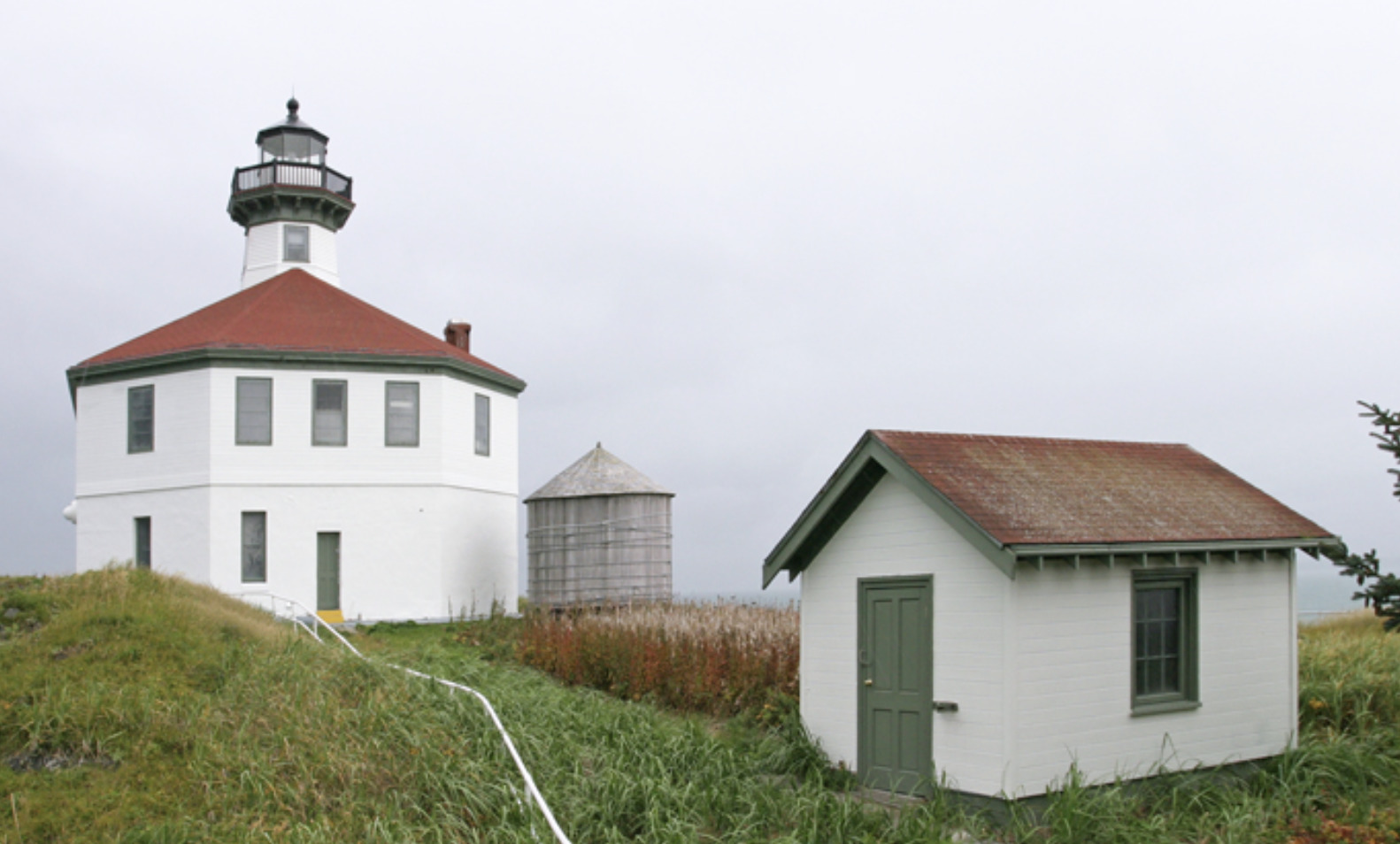 Eldred Rock Lighthouse, a work in progress.
