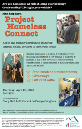 Finding help at Project Homeless Connect.