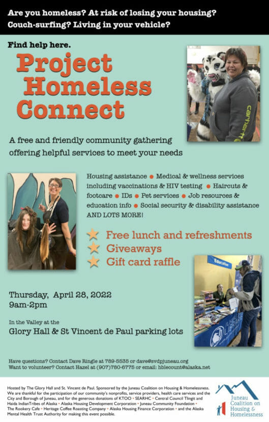 Finding help at Project Homeless Connect.