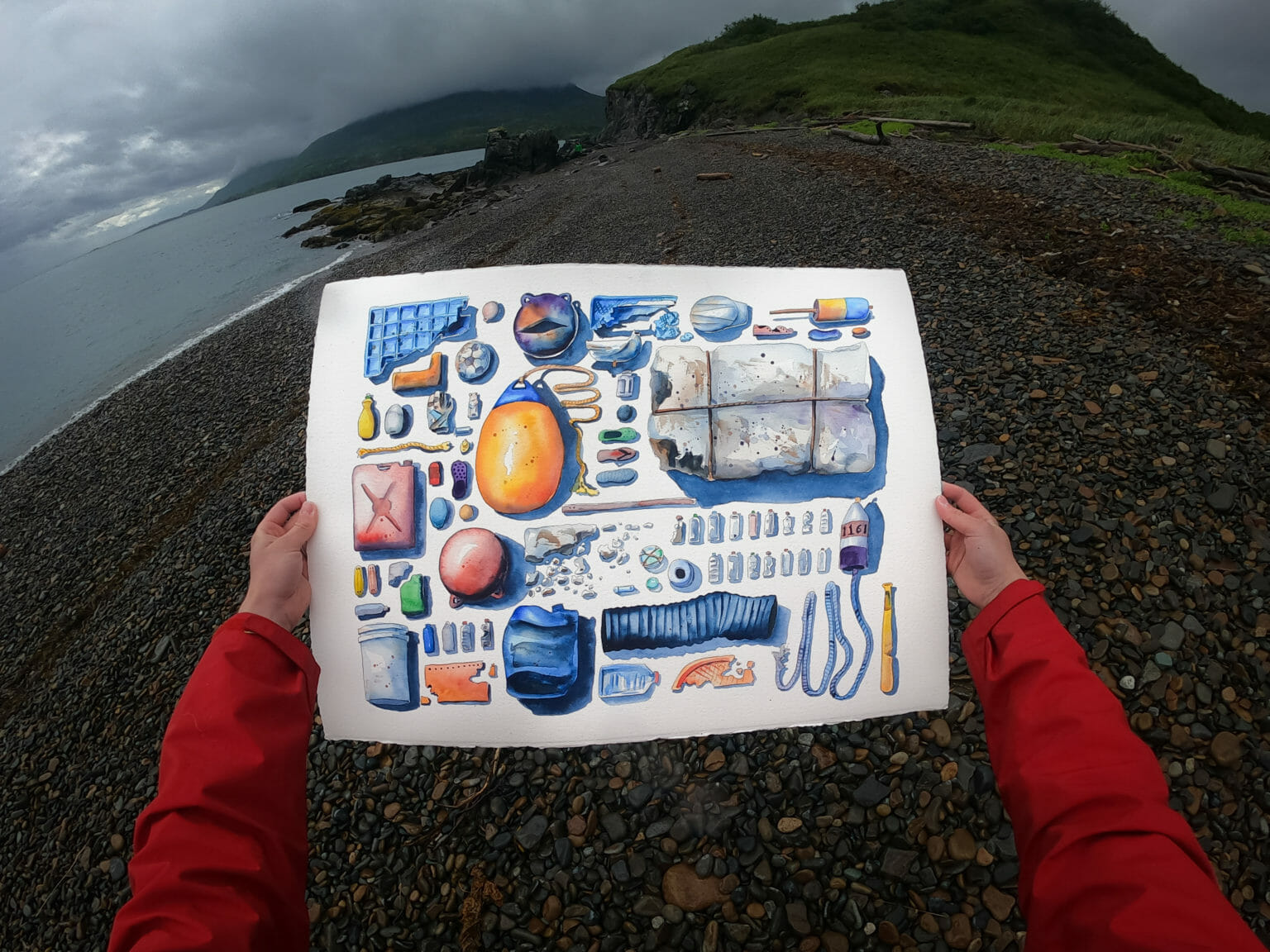 Alaska artist’s new film captures ‘slow motion tsunami’ of plastic ...
