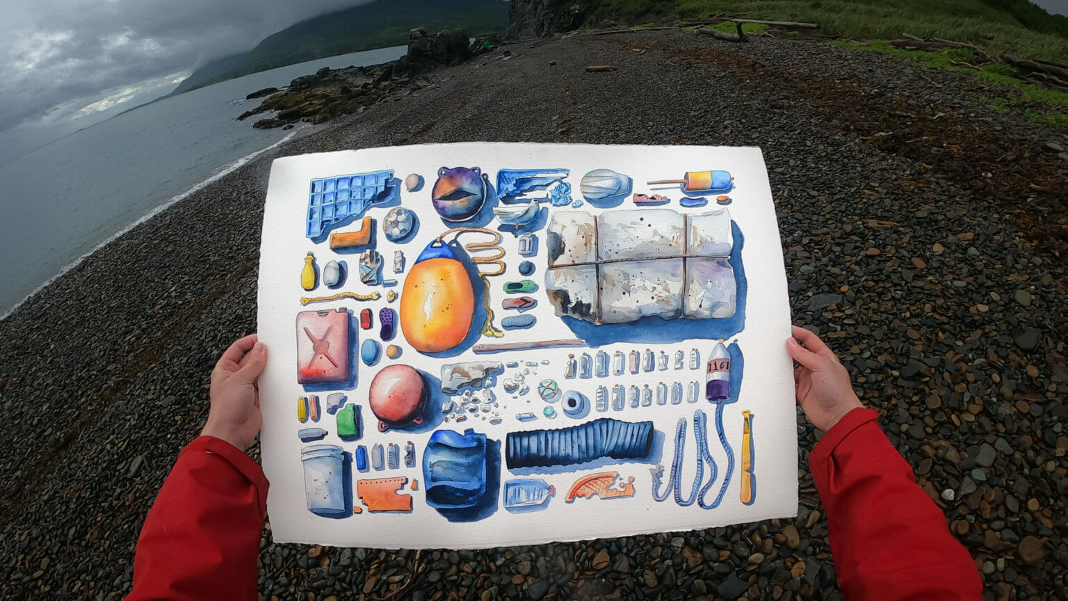 Alaska artist’s new film captures ‘slow motion tsunami’ of plastic ...