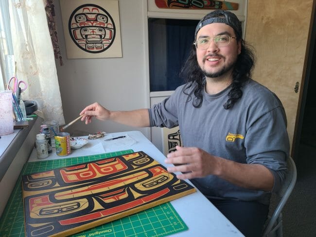 Haines artist and community leader pursues rare apprenticeship in ...