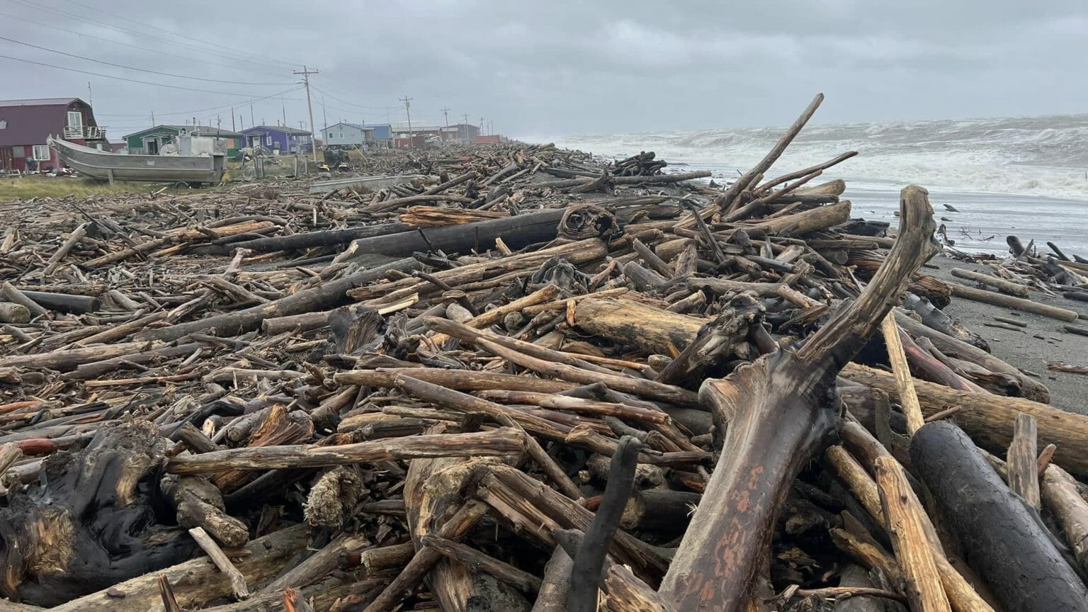 Shaktoolik residents say they need aid to rebuild their berm before ...